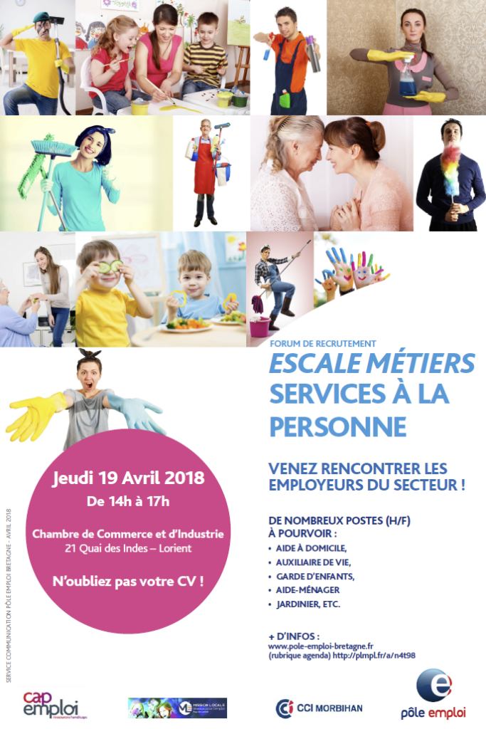 Escale Métiers "Services à la personne" - Mission Locale du Pays de Lorient